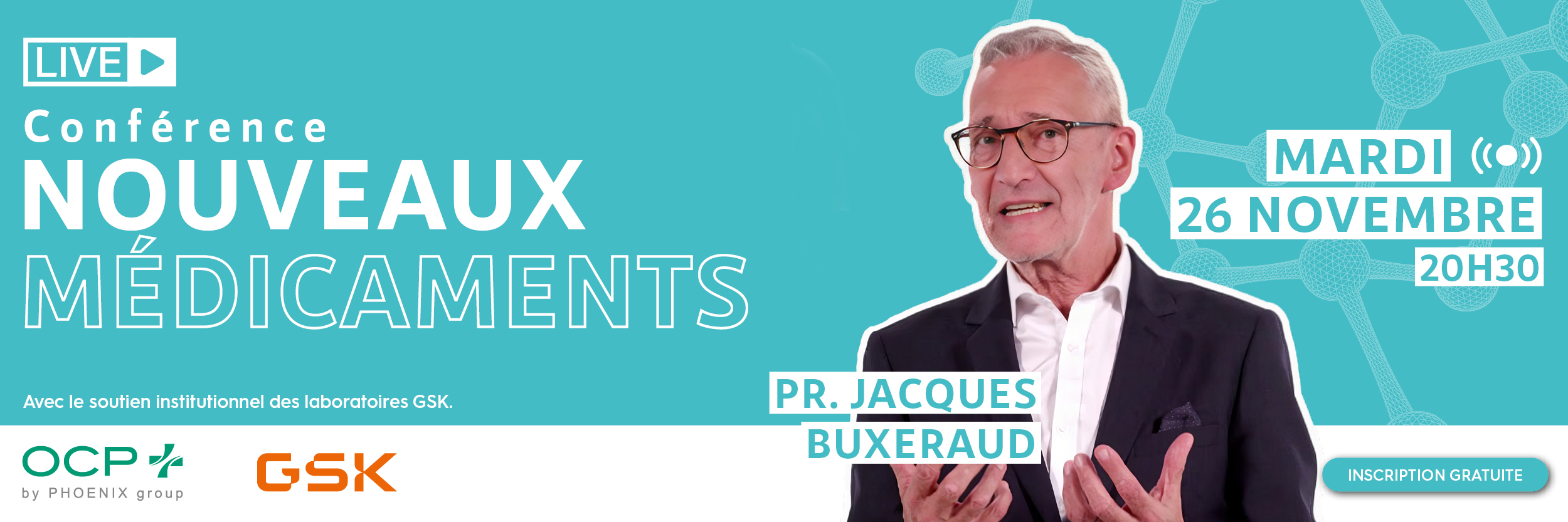 Conférence - Nouveaux Médicaments 2024 - OCP